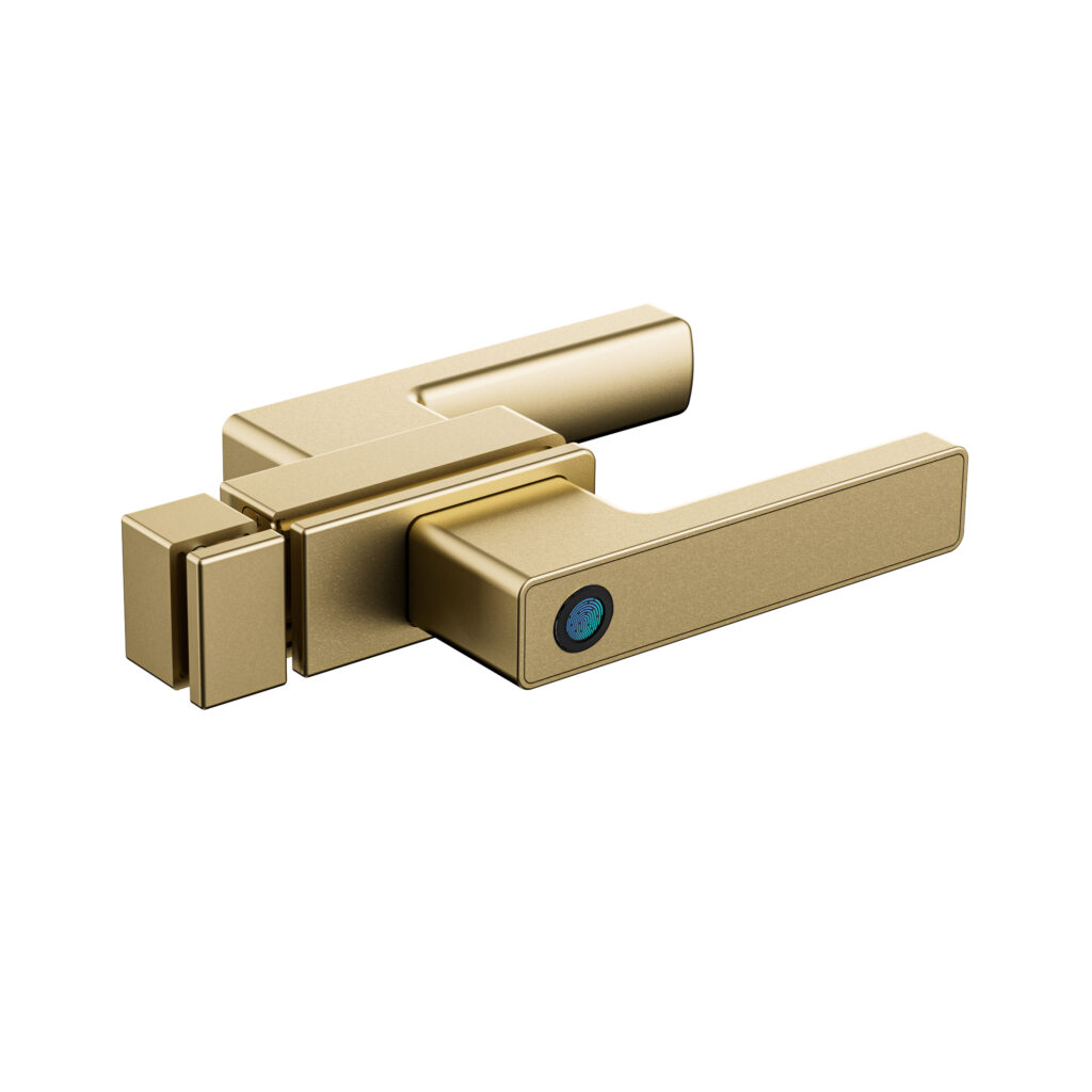 Minimalist Smart door handle lock – MND Hardware